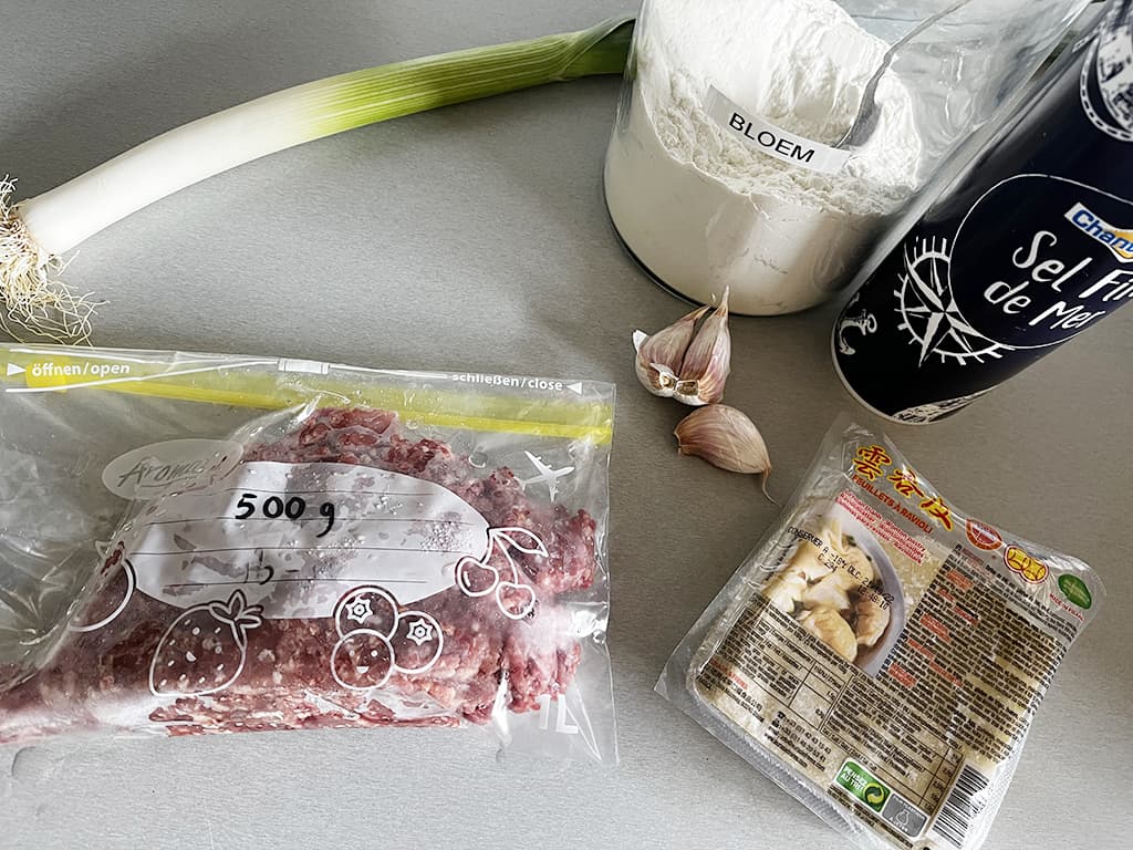 Pangsit goreng - Indonesische gevulde deeghapjes met gehakt