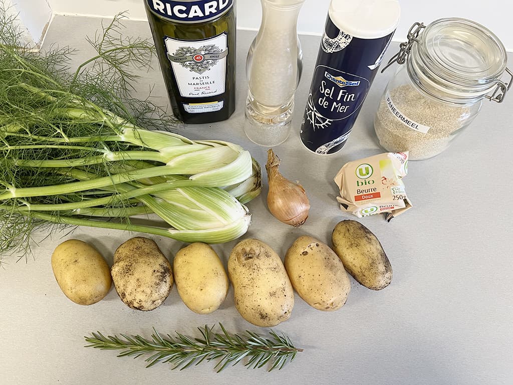 Venkelpuree uit de oven