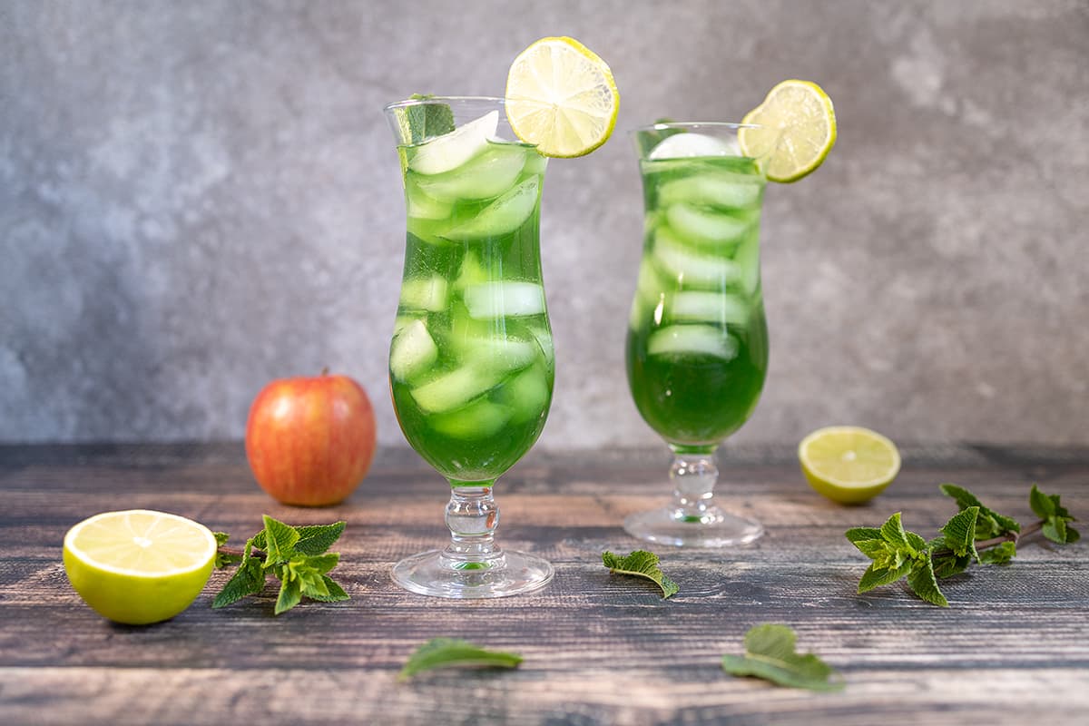 Get 27 cocktail met Franse pepermuntlikeur